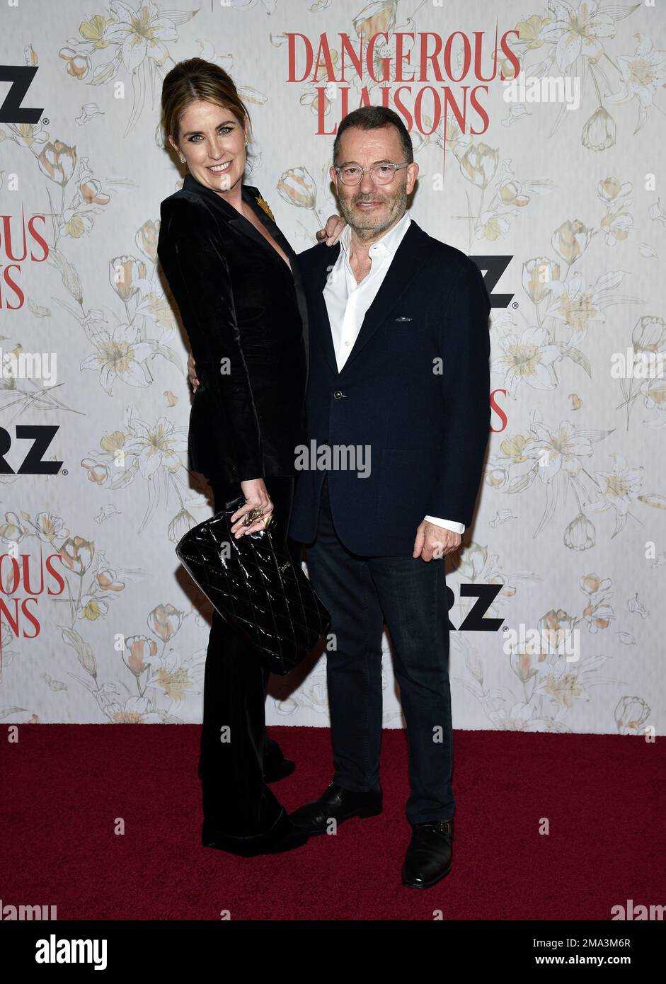 Executive producer Colin Callender, right, and wife Elizabeth Gaine ...