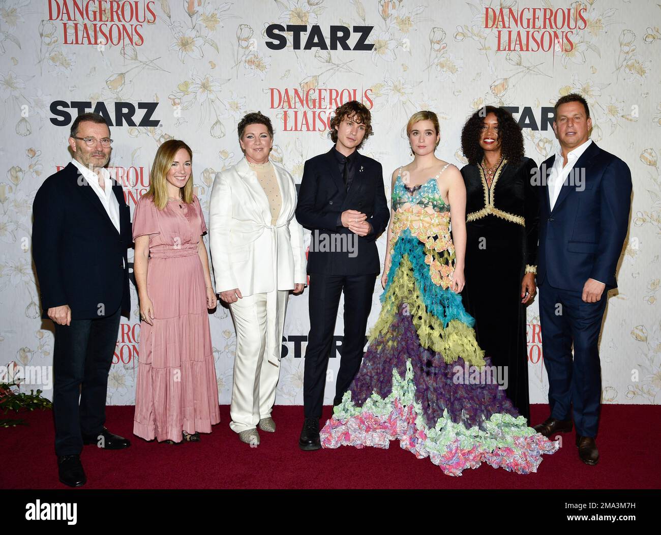 Executive producer Colin Callender, left, Starz president, domestic ...