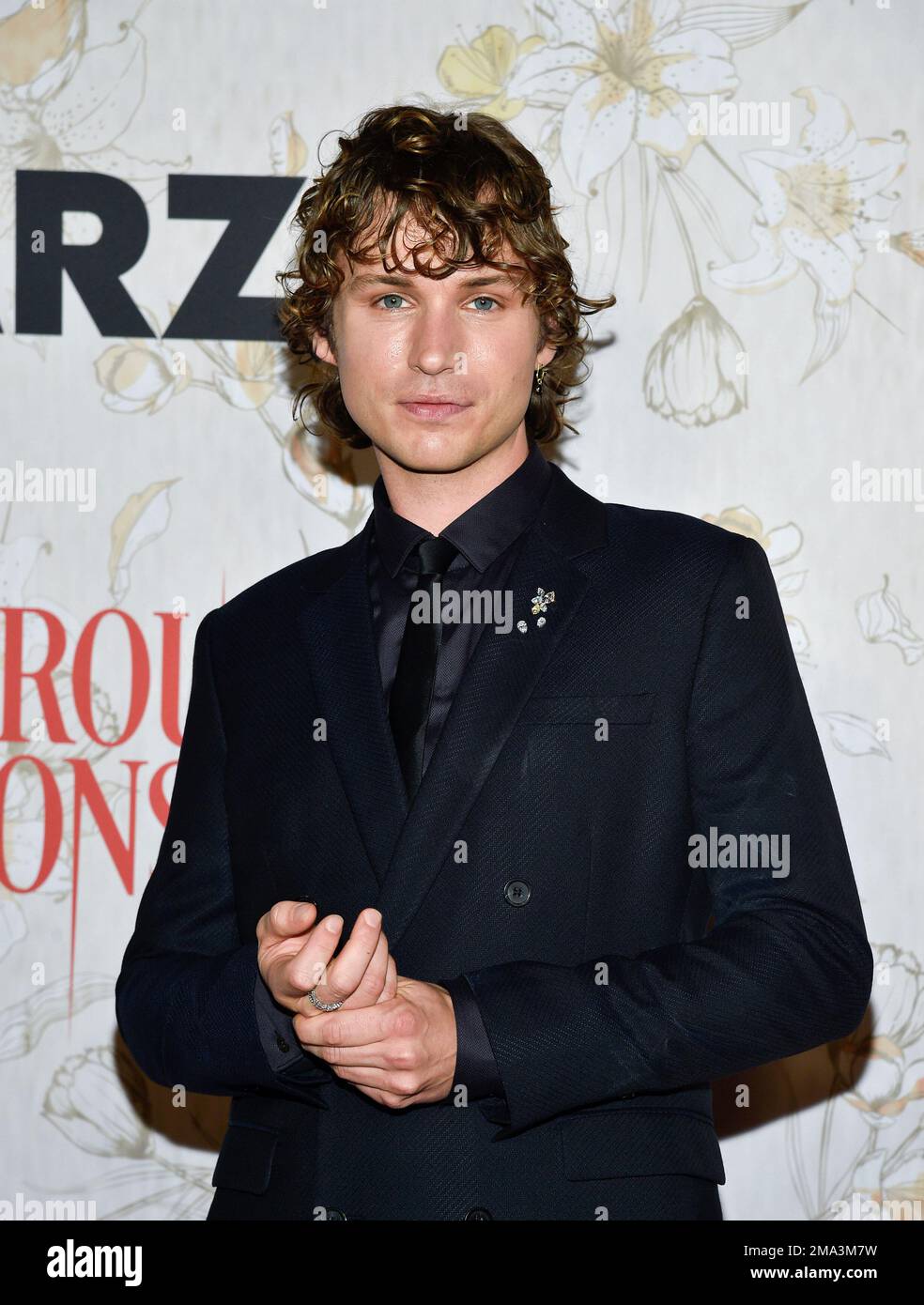 Nicholas Denton attends the Starz television series premiere for ...