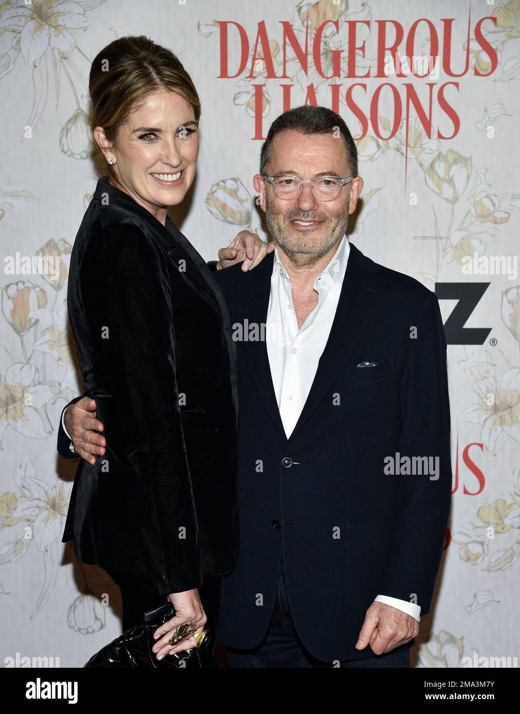 Executive producer Colin Callender, right, and wife Elizabeth Gaine ...