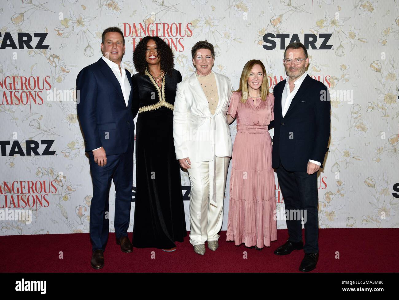 Starz CEO Jeffrey Hirsch, left, Starz president, original programming ...