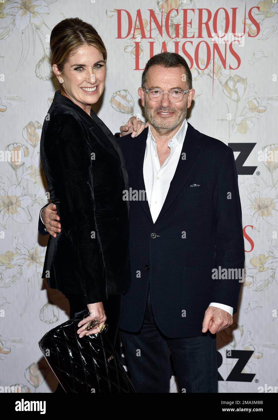 Executive producer Colin Callender, right, and wife Elizabeth Gaine ...