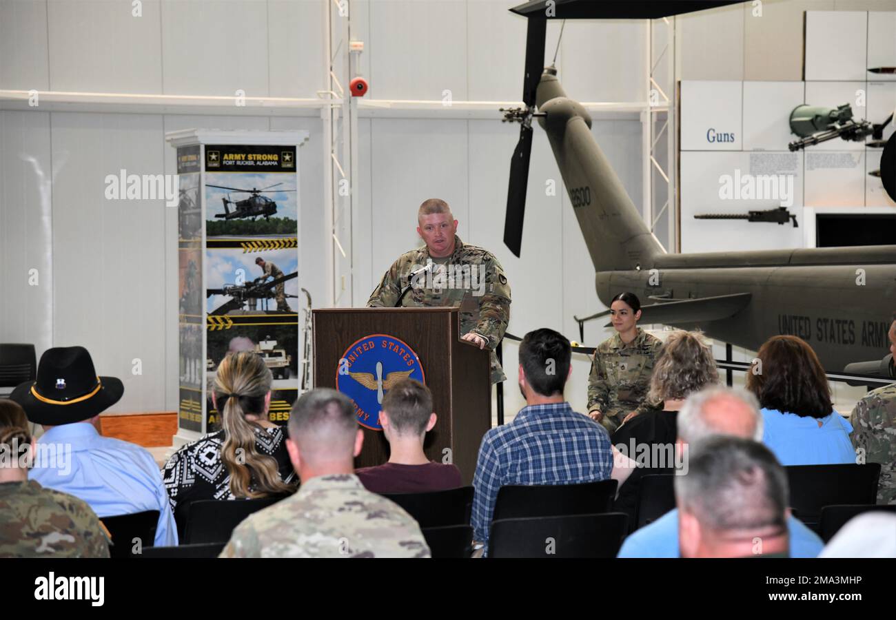 Command Sergeant Maj. Nicholas D. Burney, outgoing sergeant major at ...