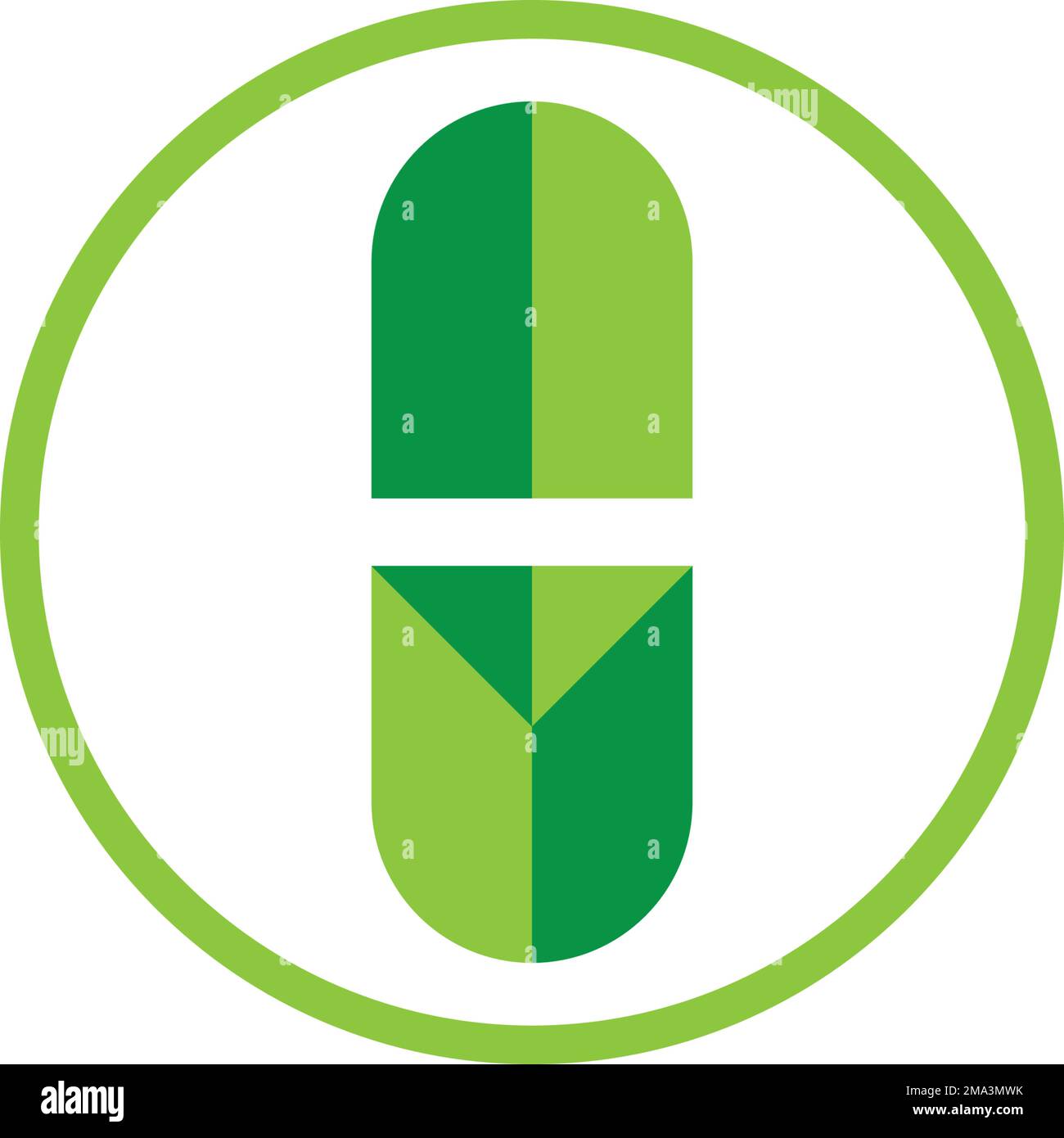 pharmacy logo. vector illustration design template Stock Vector Image ...