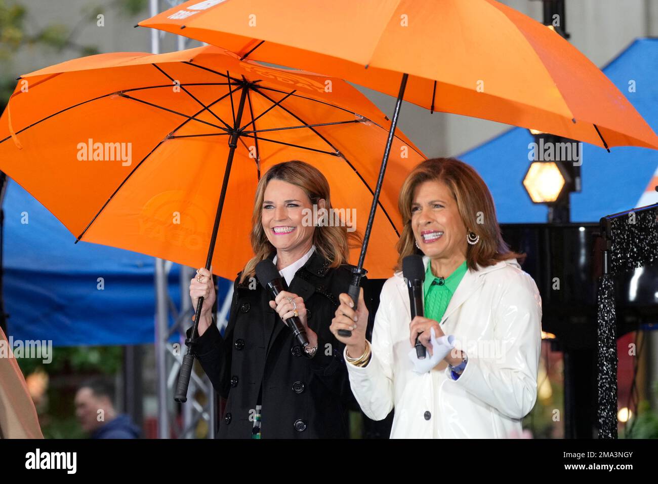 Savannah Guthrie, left, and Hoda Kotb appear on NBC's Today show at ...