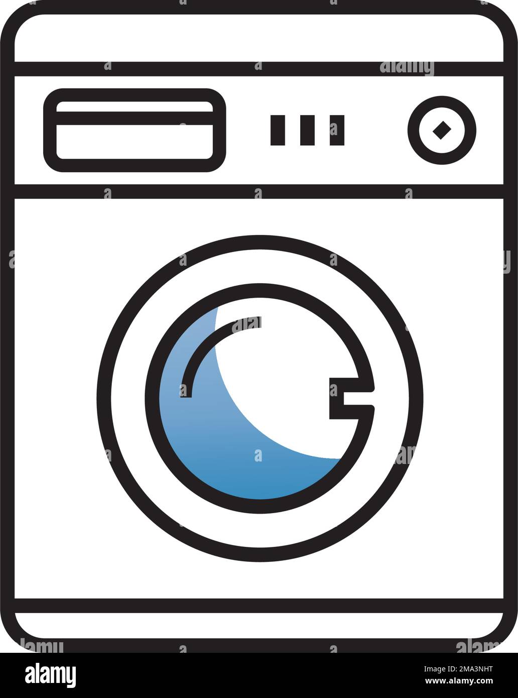 washing machine or laundry icon. vector illustration template design ...