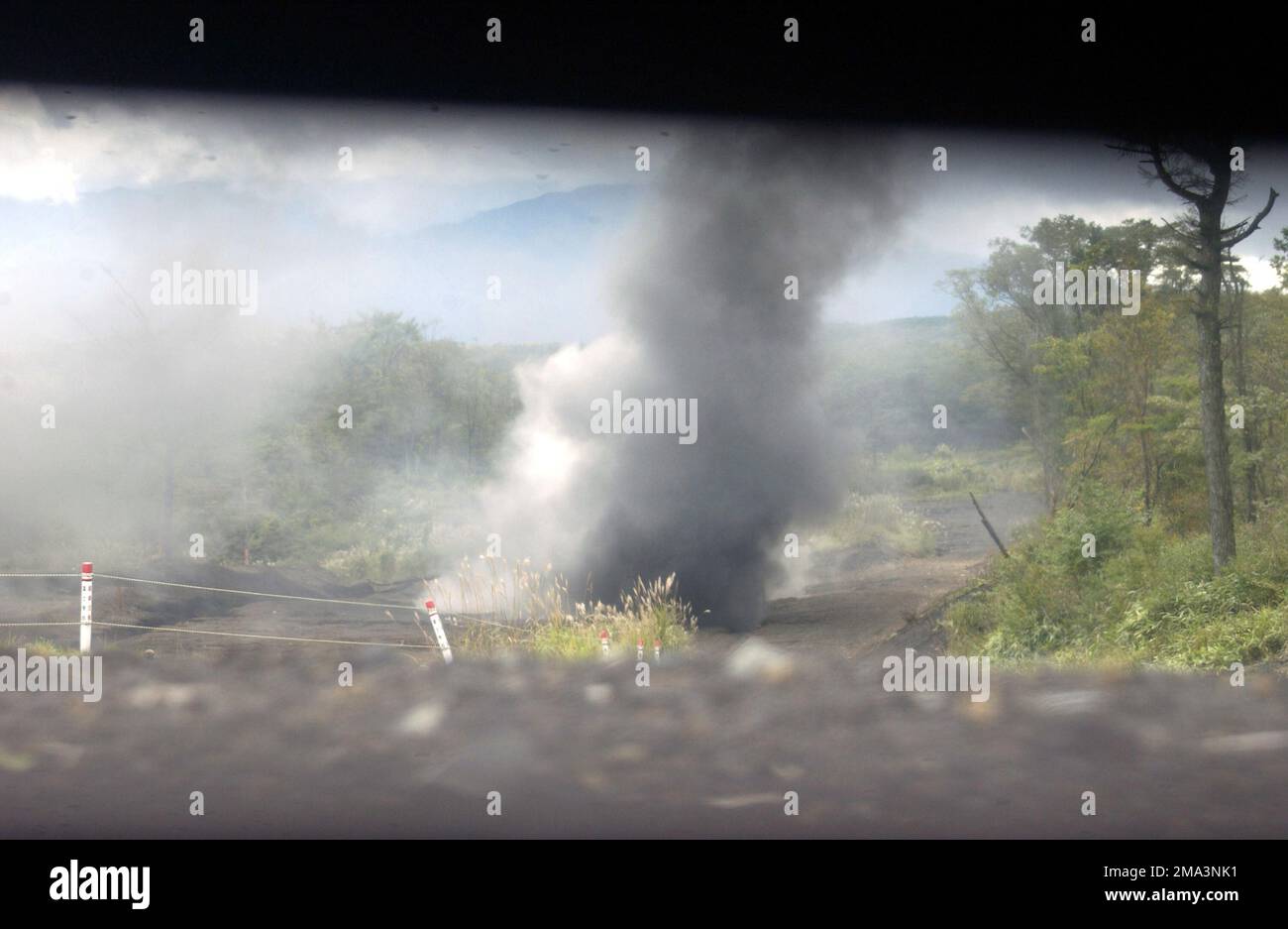 This explosion was caused when US Marine Corps (USMC) Marines, Combat ...