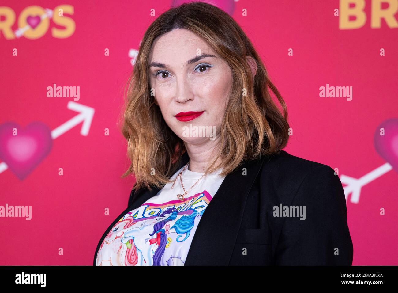 Juno Dawson poses for photographers upon arrival for the premiere of ...