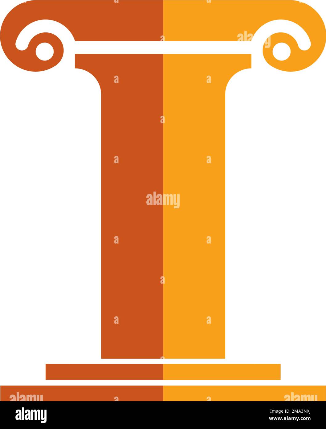 Column logo. vector illustration symbol design Stock Vector Image & Art ...