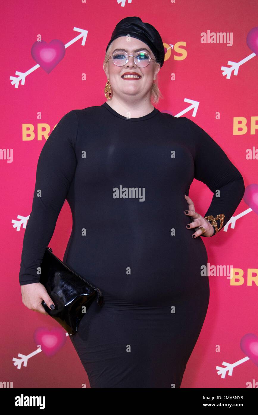 Jayde Adams poses for photographers upon arrival for the premiere of ...