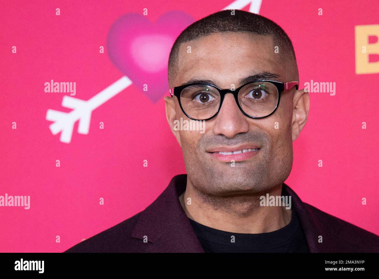 Richie Anderson poses for photographers upon arrival for the premiere ...