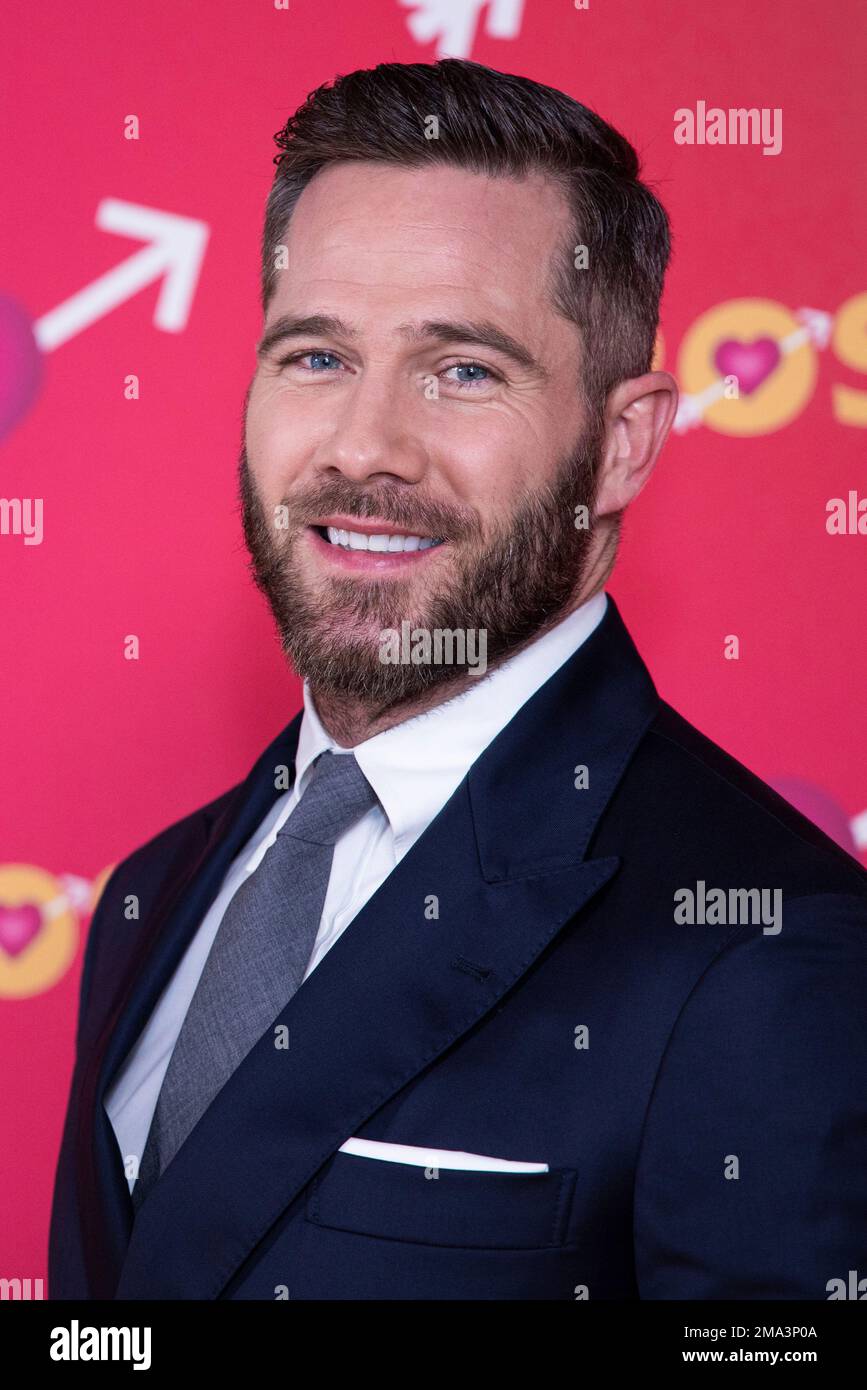 Luke Macfarlane poses for photographers upon arrival for the premiere ...