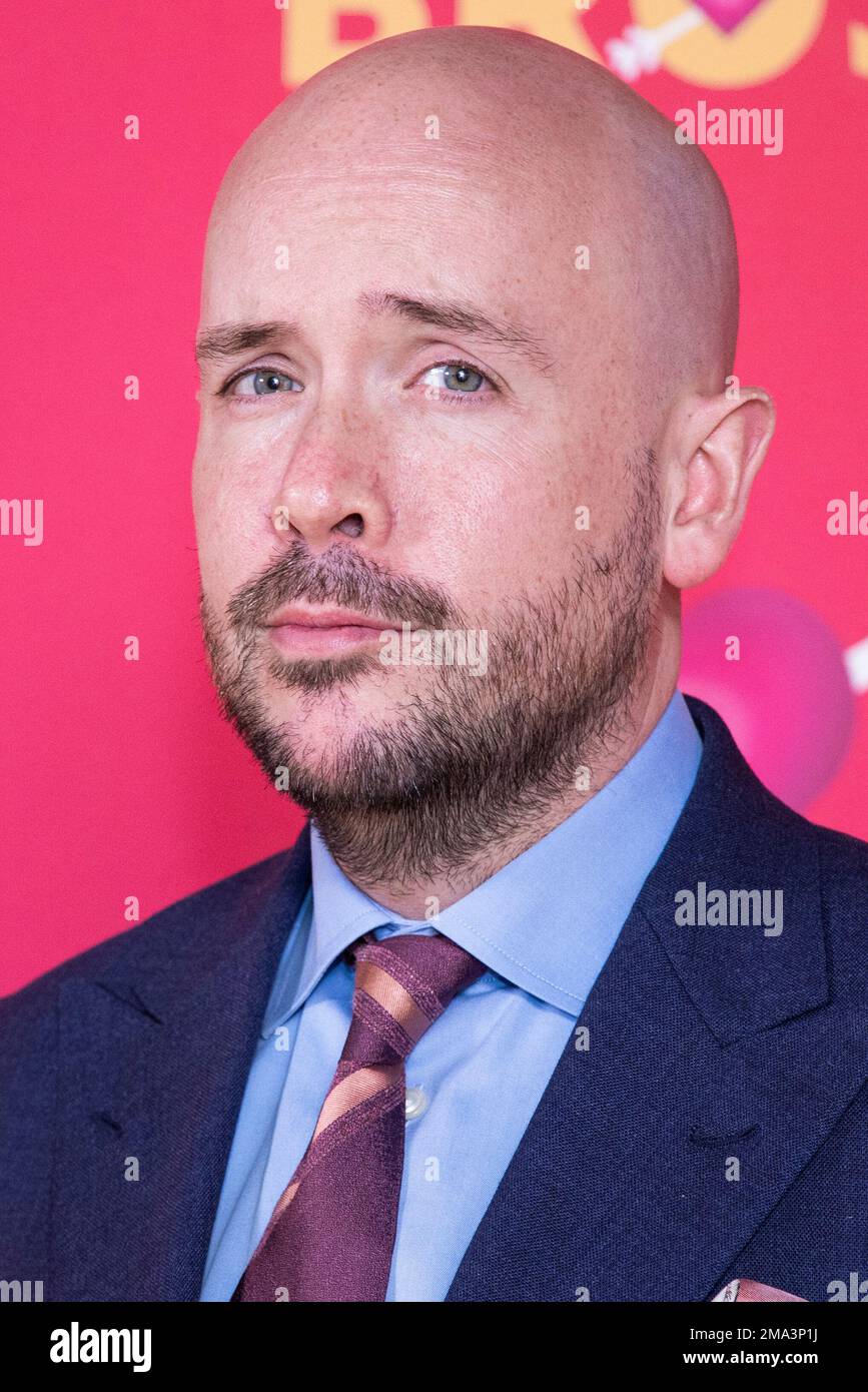 Tom Allen poses for photographers upon arrival for the premiere of the ...