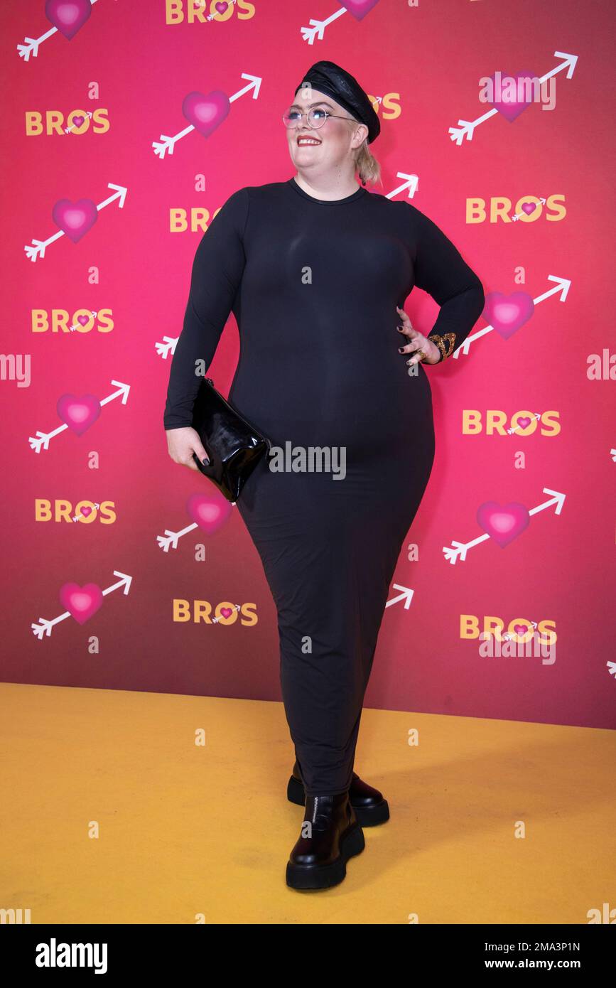 Jayde Adams poses for photographers upon arrival for the premiere of ...