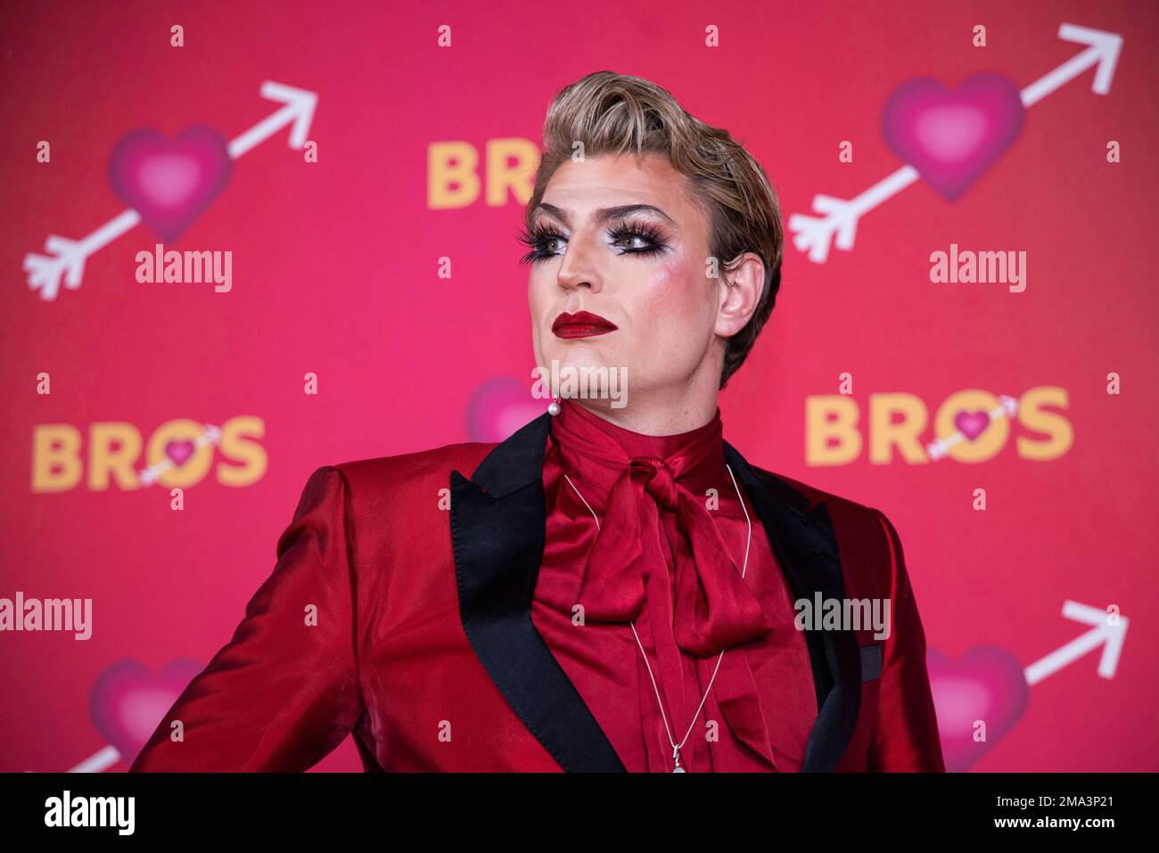 Reuben Kaye poses for photographers upon arrival for the premiere of ...