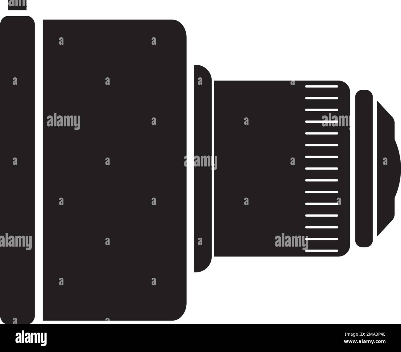 Camera lens icon vector illustration simple design Stock Vector Image ...