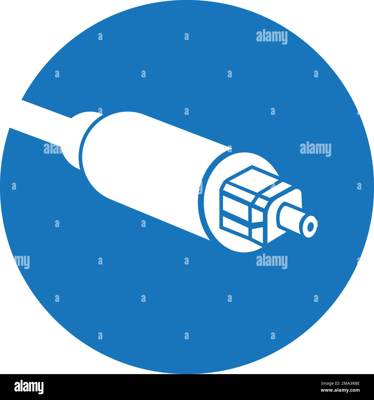 fiber optic cable icon. vector illustration symbol design Stock Vector ...