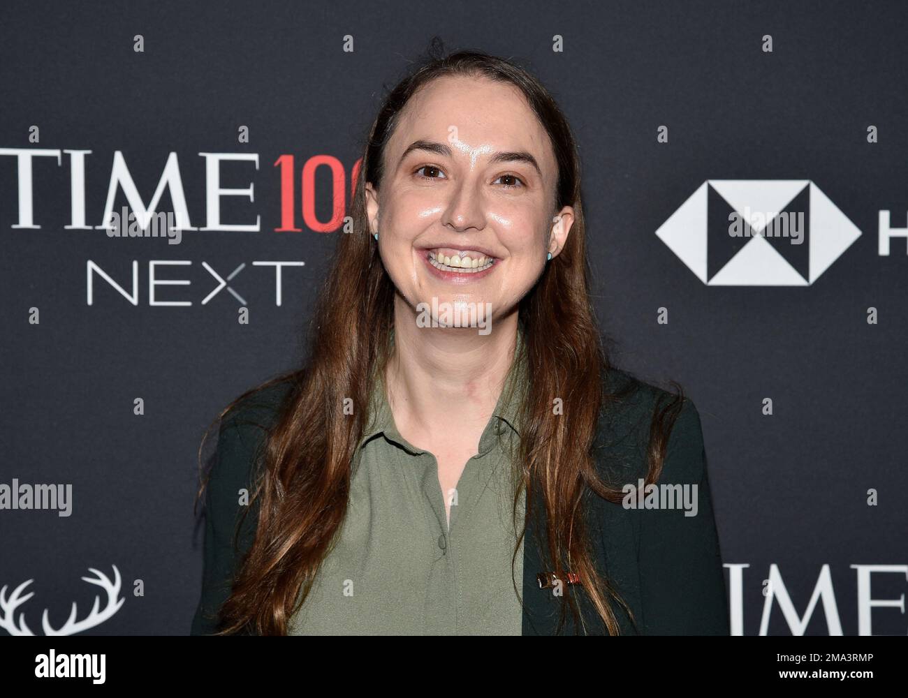 Political scientist Leah Stokes attends the Time100 Next list ...