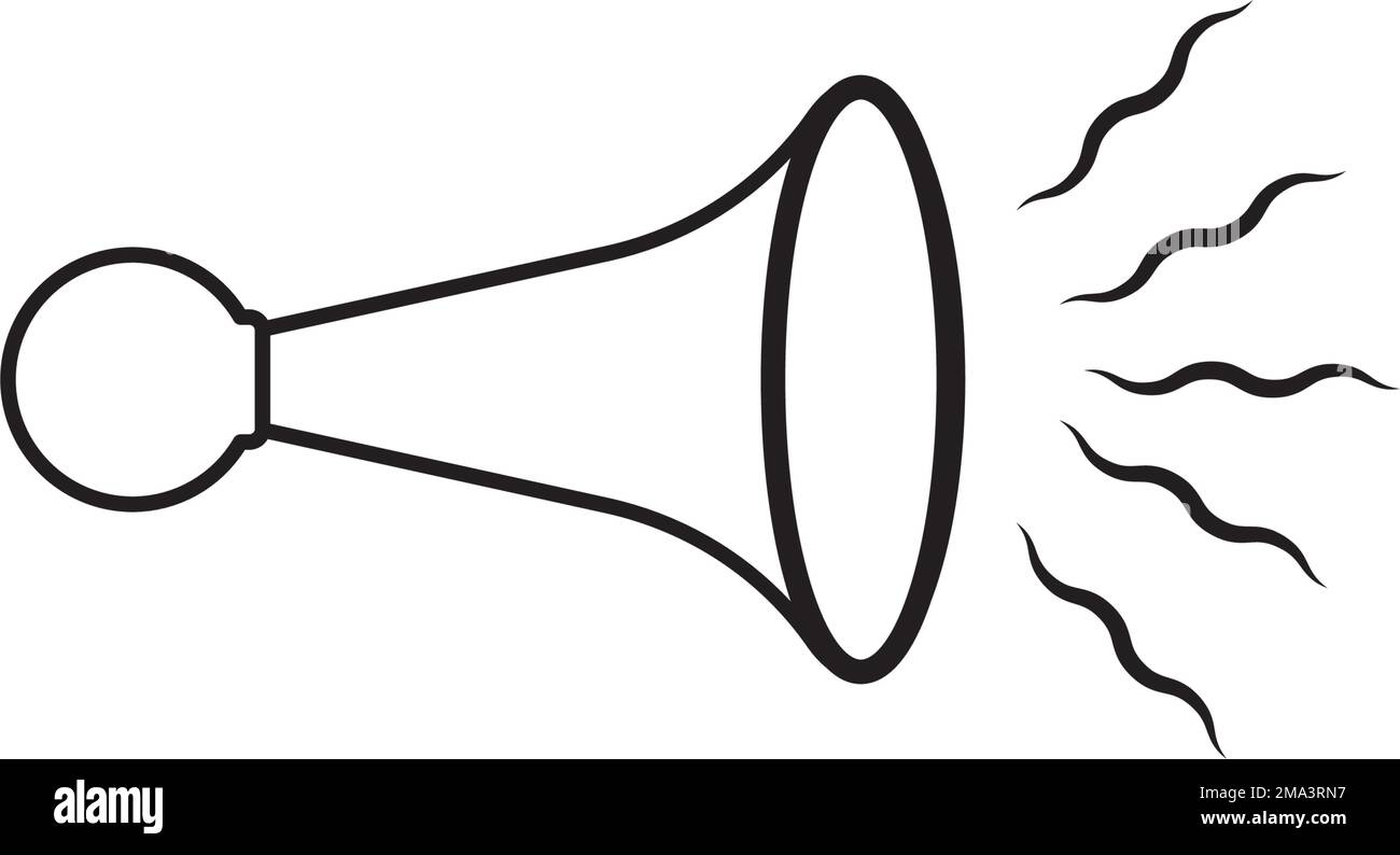 Horn icon vector illustration symbol design Stock Vector Image & Art ...