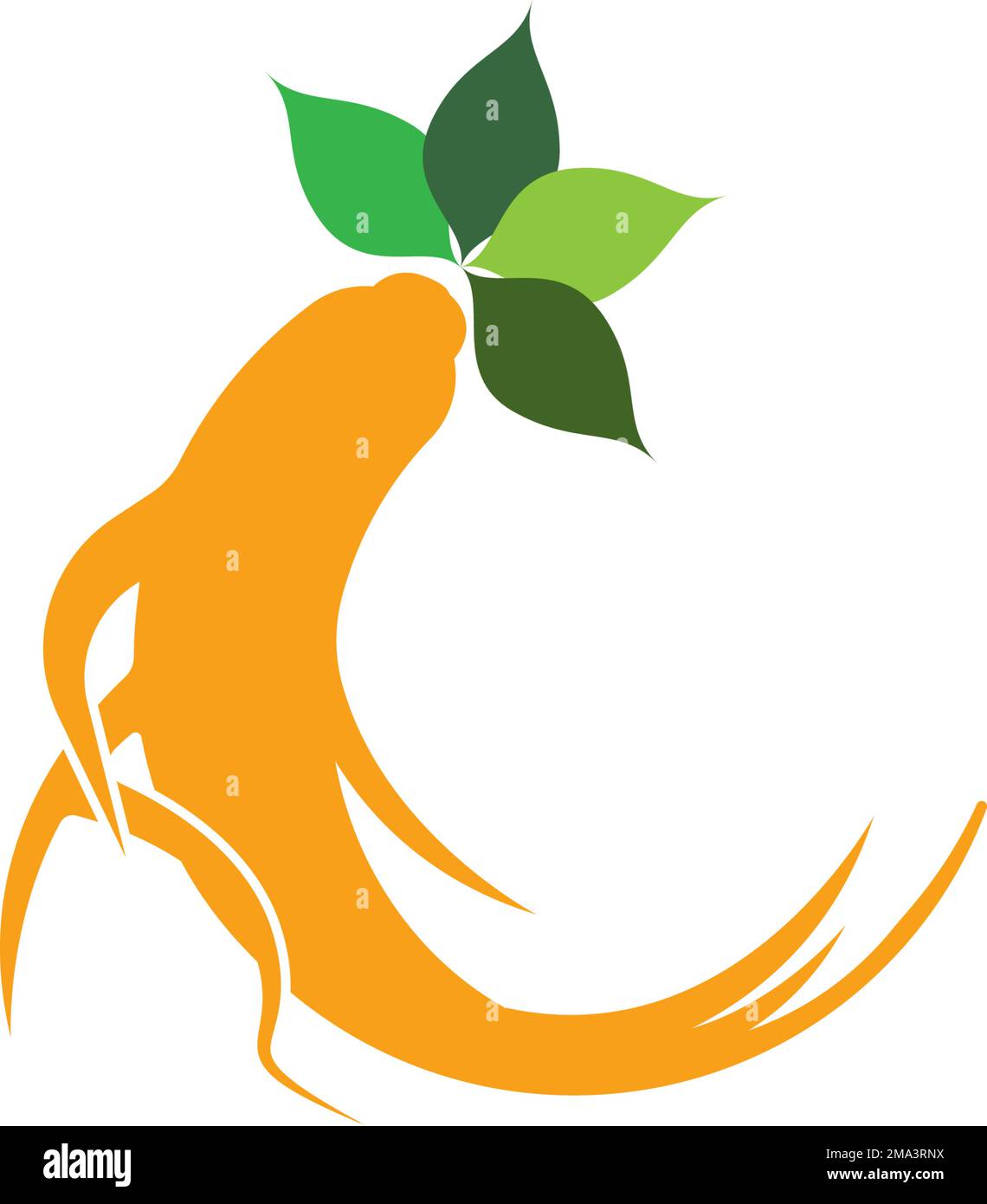 Ginseng icon vector illustration design template Stock Vector Image ...