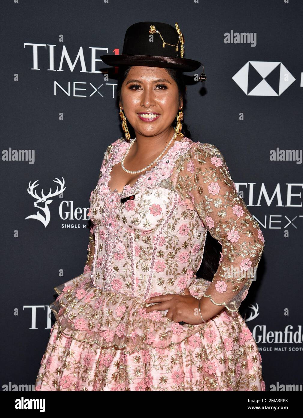 Mayor of El Alto, Bolivia, Eva Copa attends the Time100 Next list ...