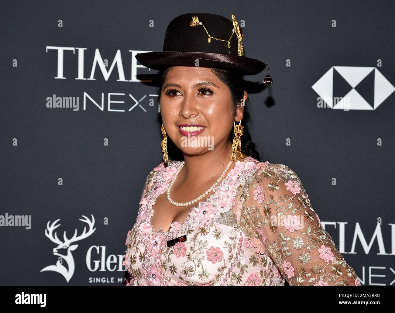 Mayor of El Alto, Bolivia, Eva Copa attends the Time100 Next list ...