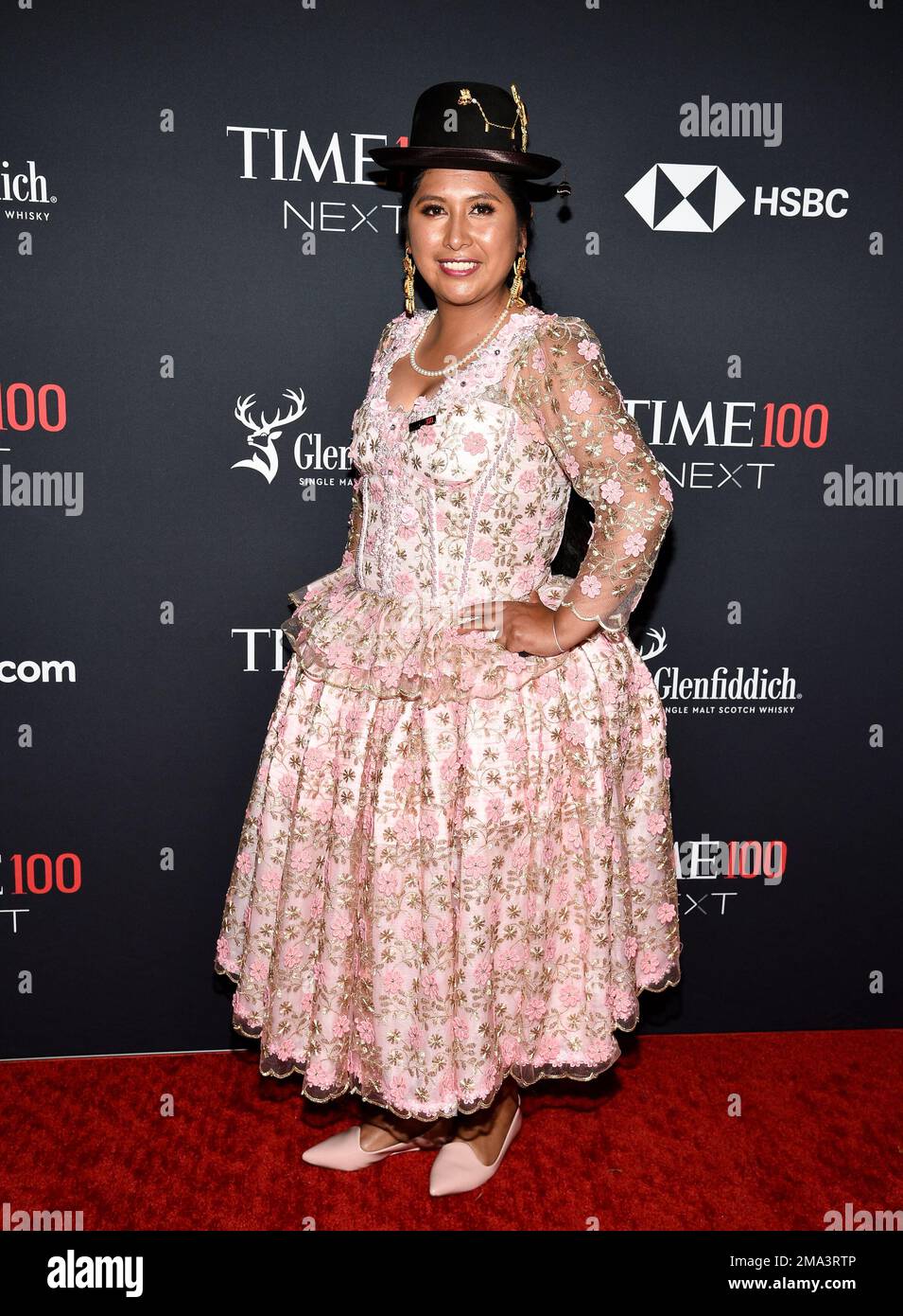 Mayor of El Alto, Bolivia, Eva Copa attends the Time100 Next list ...