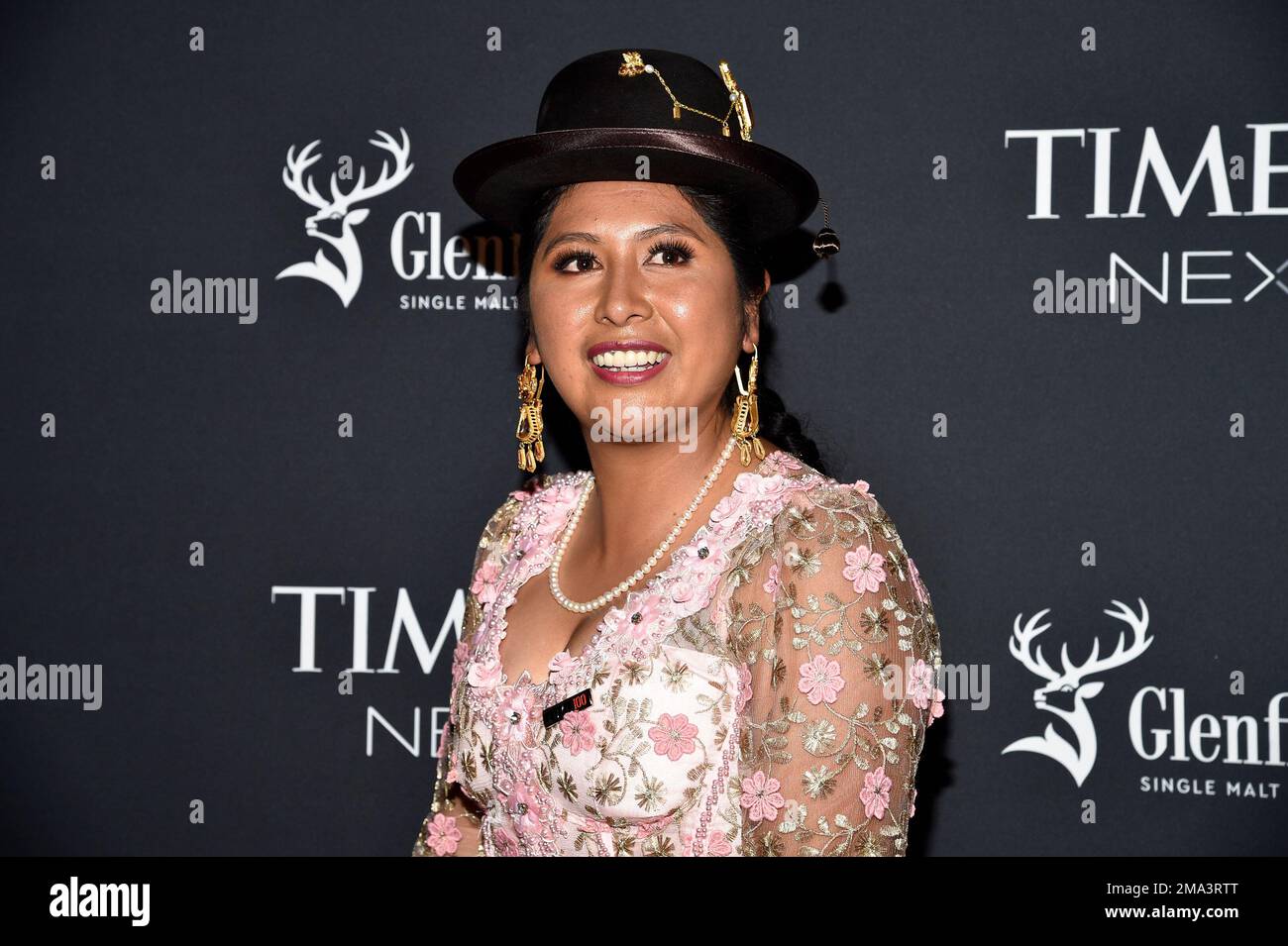Mayor of El Alto, Bolivia, Eva Copa attends the Time100 Next list ...