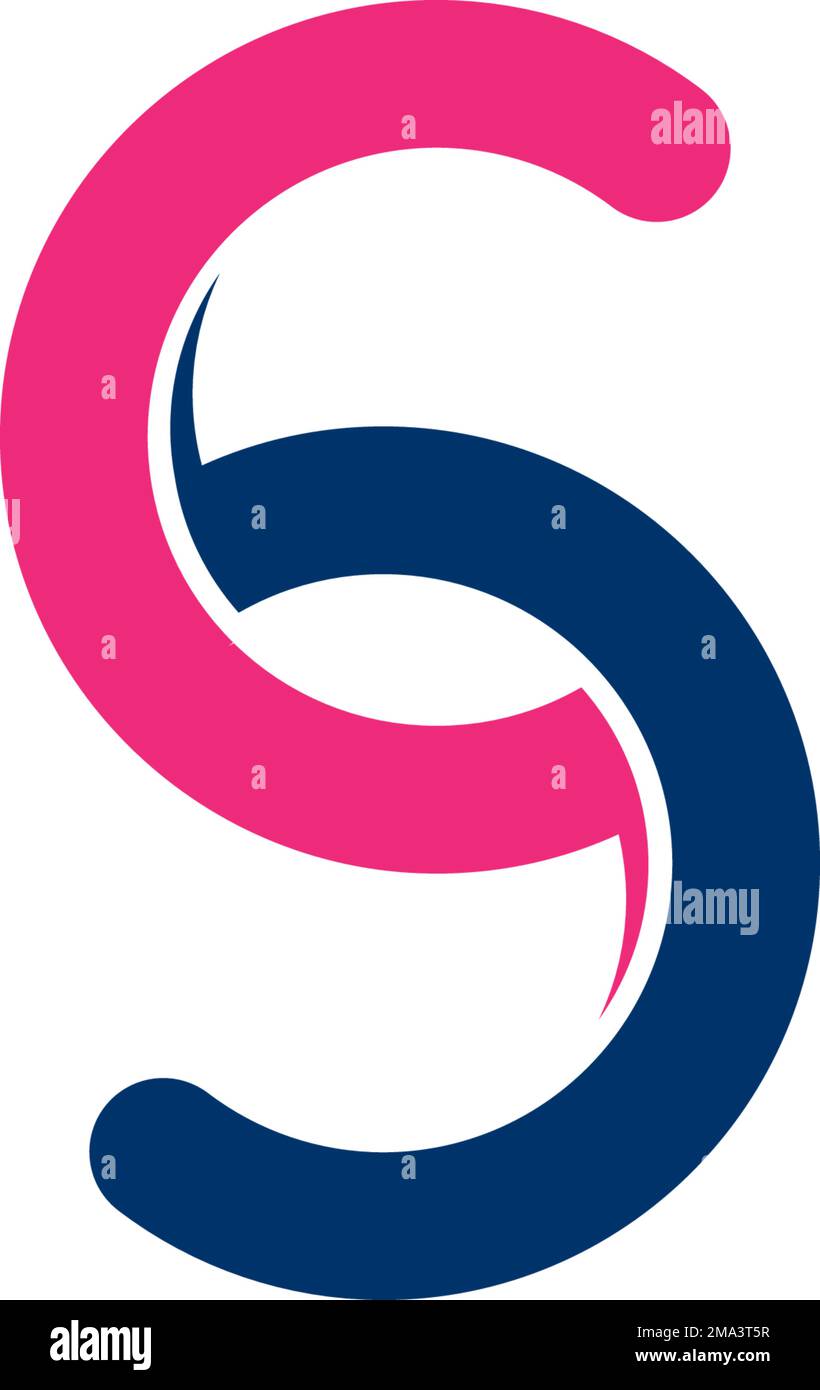 letter S . logo vector illustration template design Stock Vector Image ...