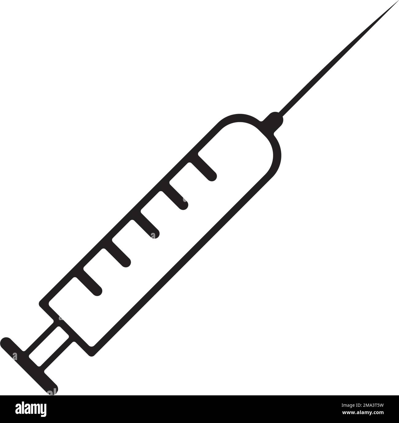 syringe icon vector illustration simple design Stock Vector Image & Art ...