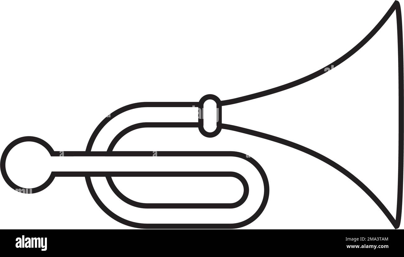 Horn icon vector illustration symbol design Stock Vector Image & Art ...