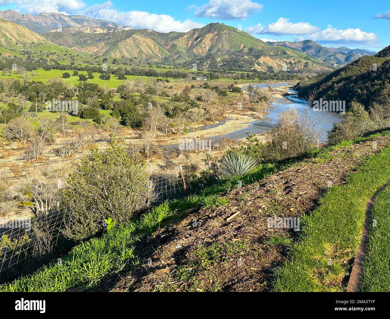 Santa Barbara, California, U.S.A. 14th Jan, 2023. The 132,000 acre ...