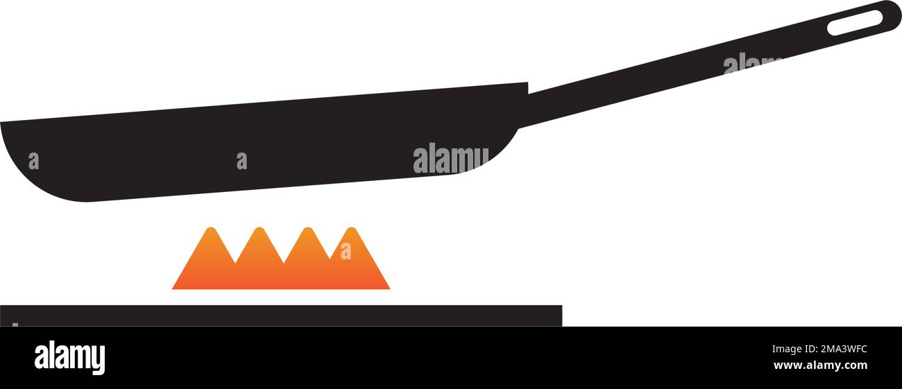 Utensil frying frying Stock Vector Images - Alamy