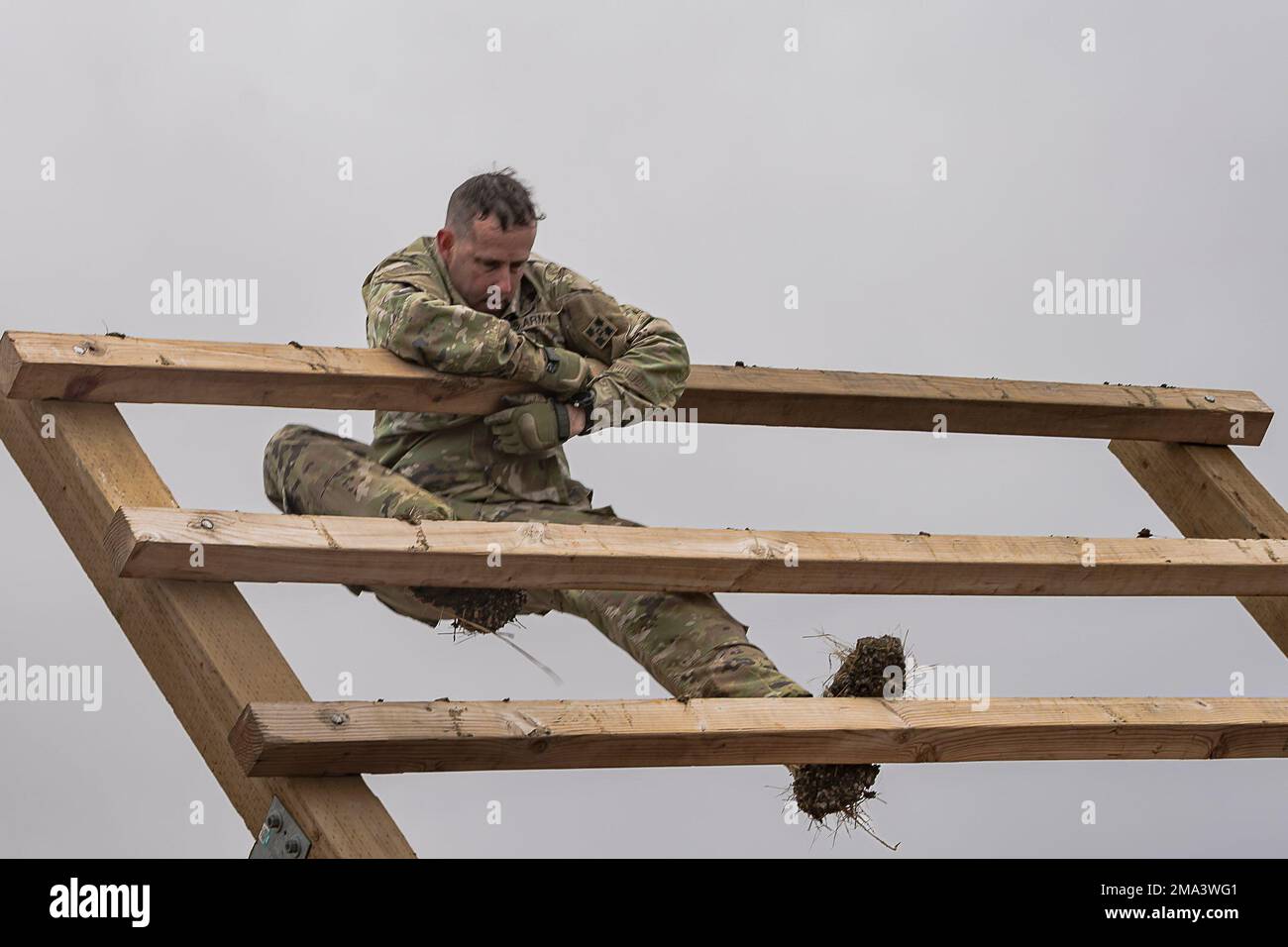 Sgt. Maj. Edward Deal, operations sergeant major assigned to 1st ...