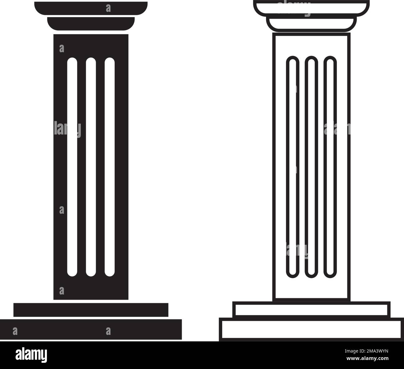 Ornate architectural design Stock Vector Images - Alamy