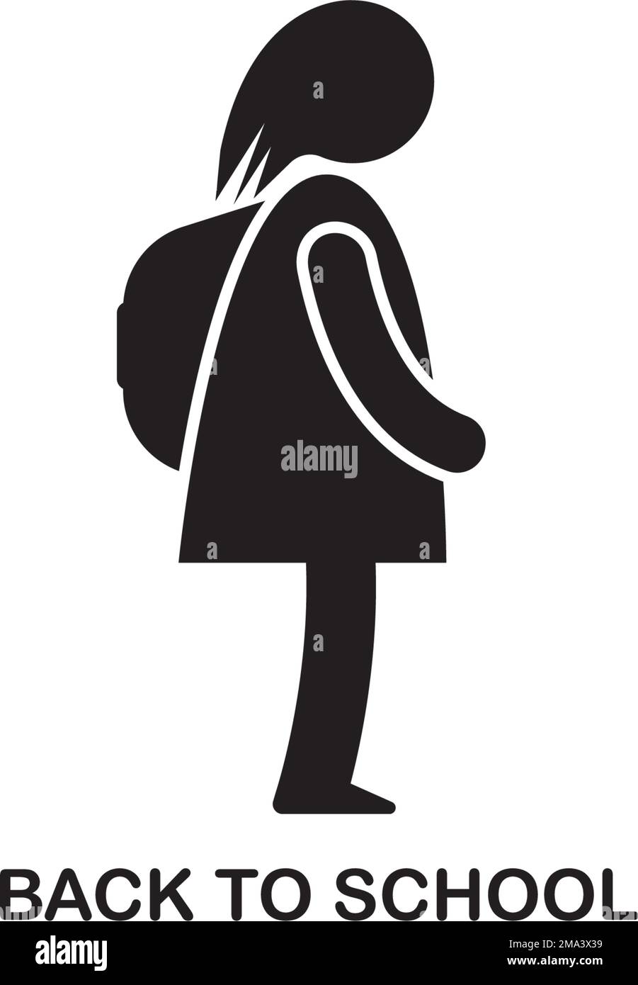 Back to School icon. vector illustration symbol design Stock Vector ...