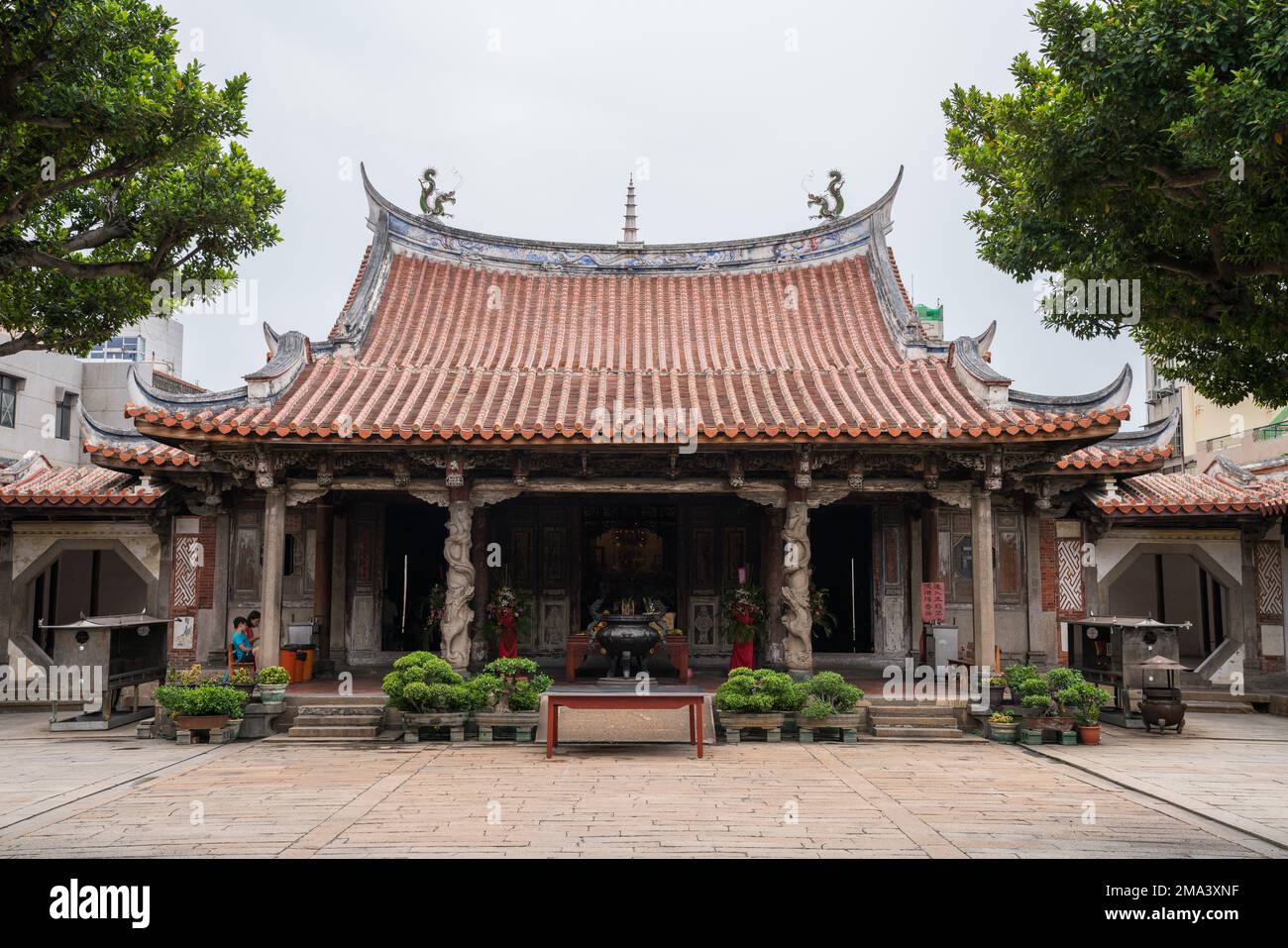 Deer port town of longshan temple in Taiwan Stock Photo - Alamy