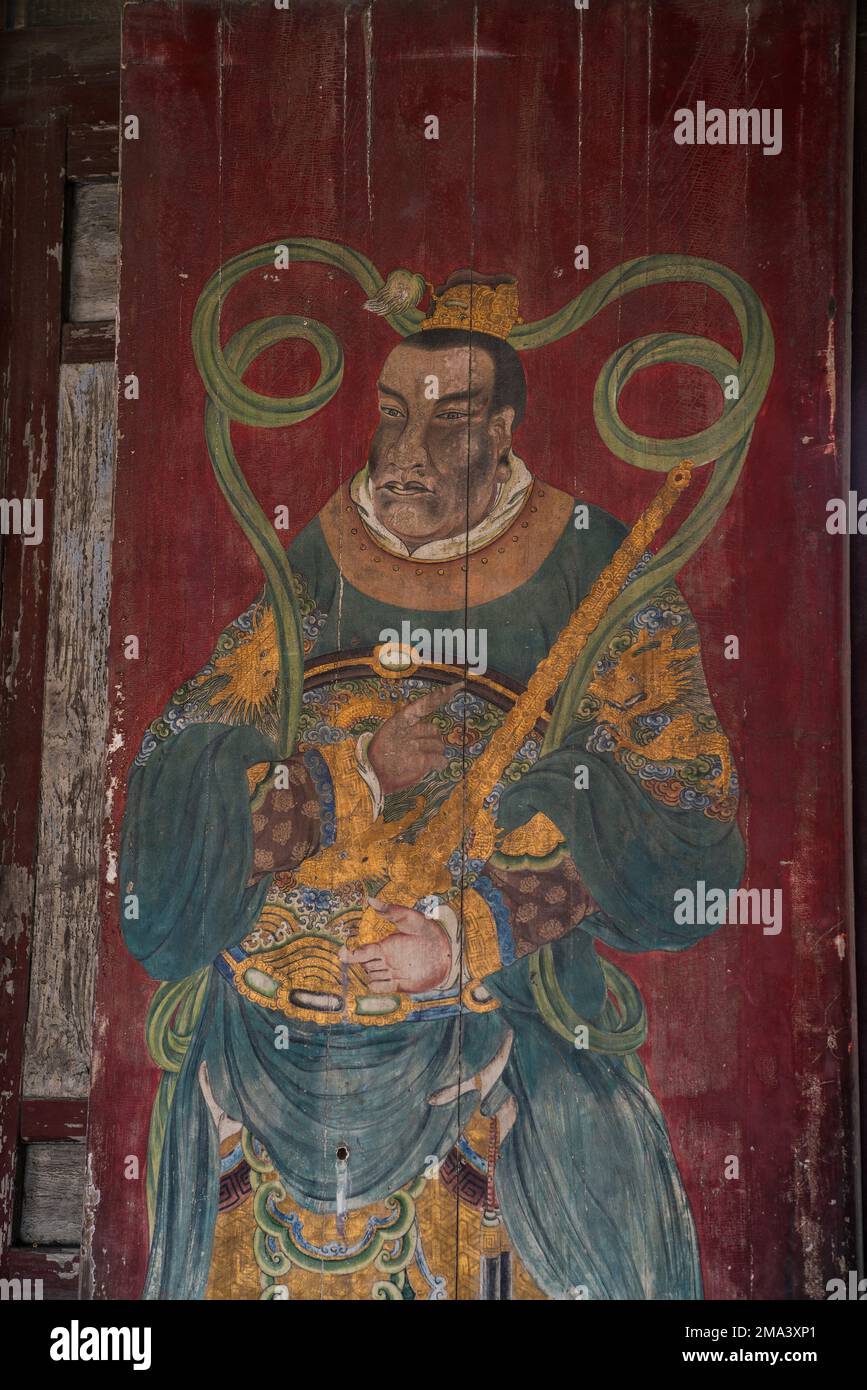 Deer port town of longshan temple in Taiwan Stock Photo - Alamy