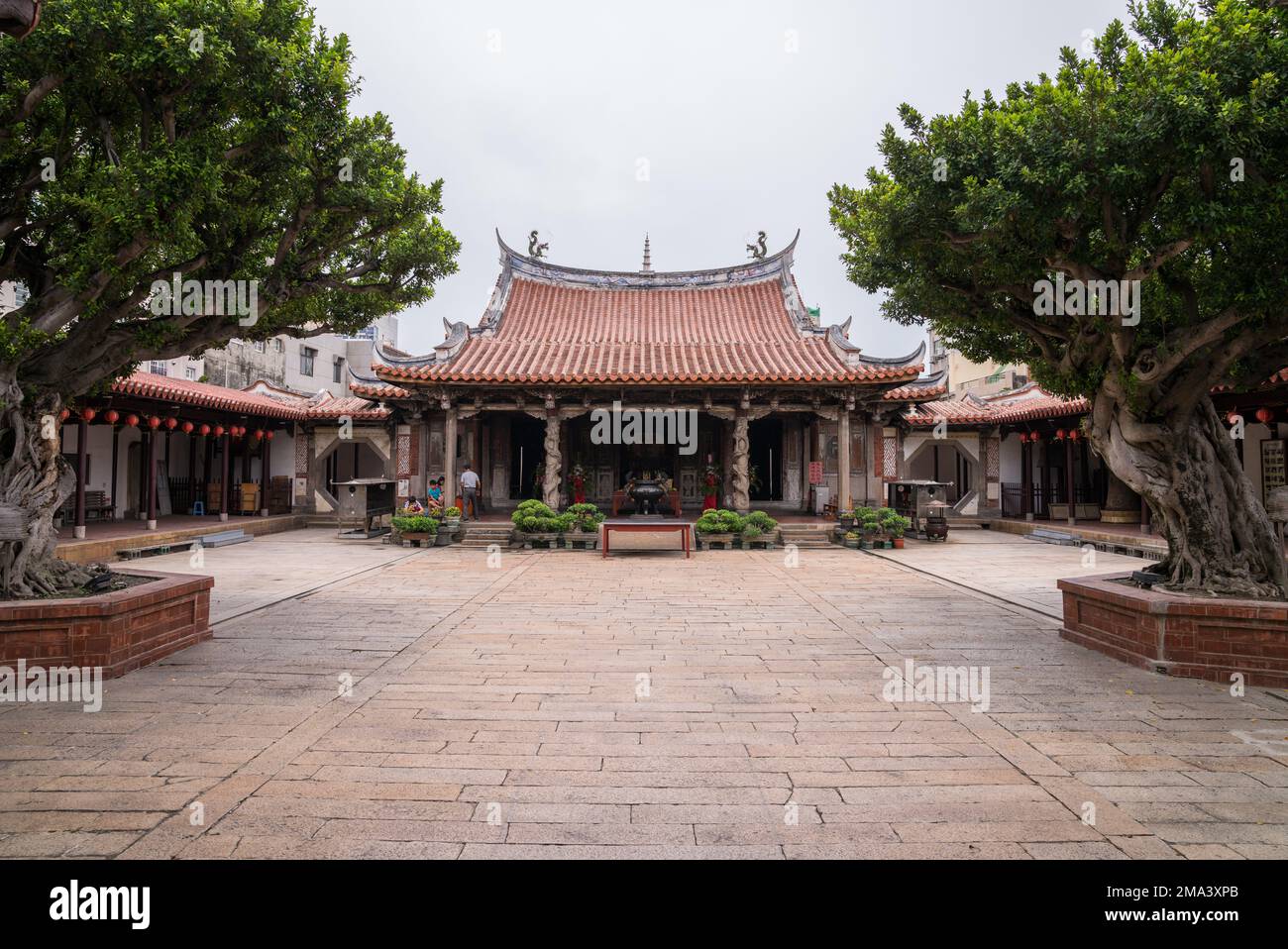 Deer port town of longshan temple in Taiwan Stock Photo - Alamy