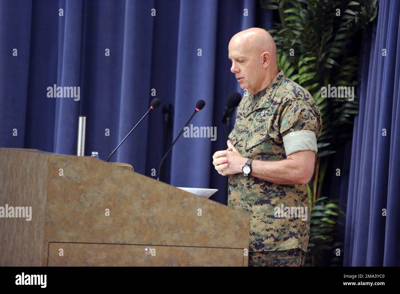 Commandant of the Marine Corps General David H. Berger; the Honorable ...