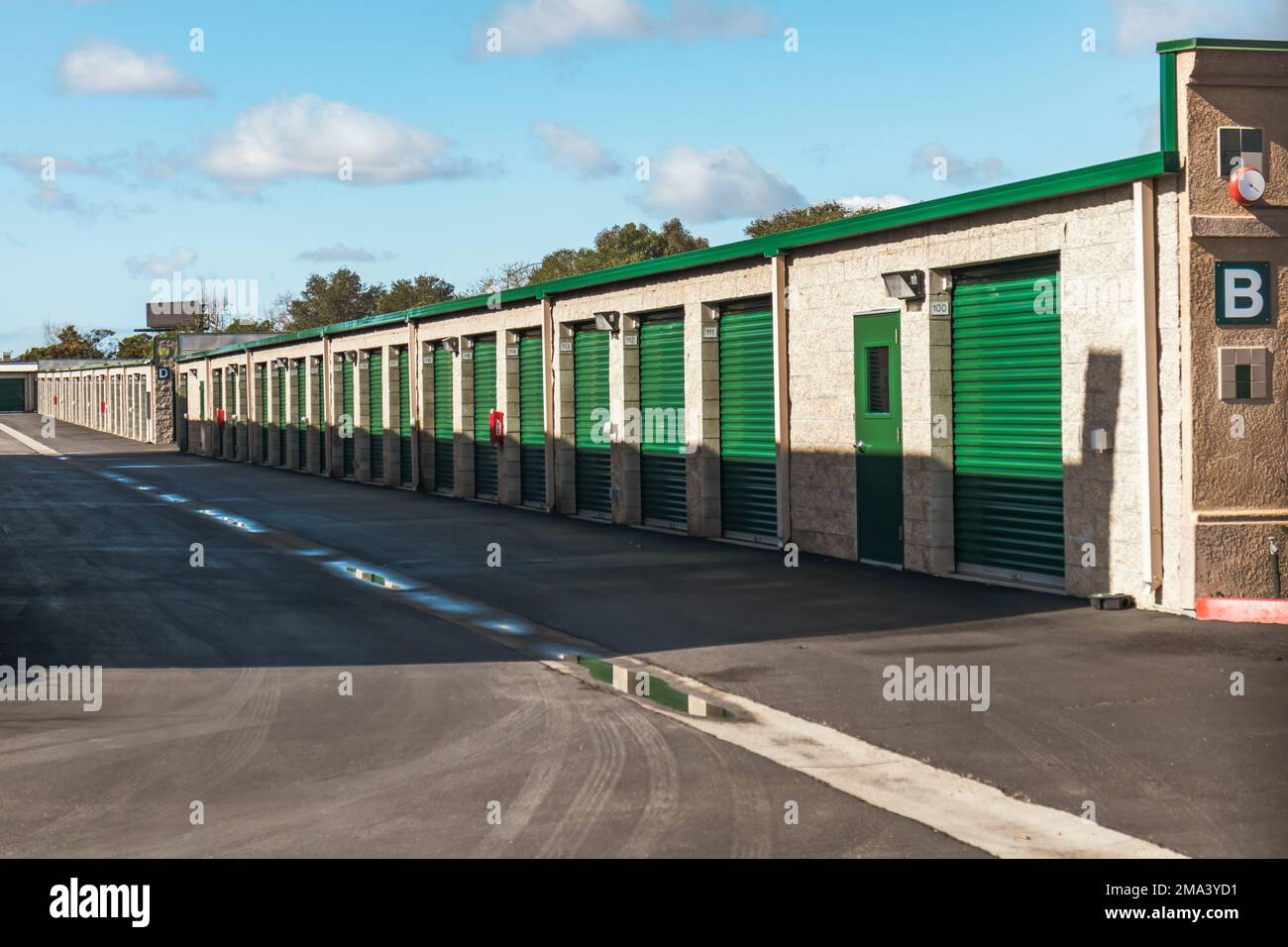 Santa Maria, California, USA - January 17, 2023. Self Storage of Santa ...