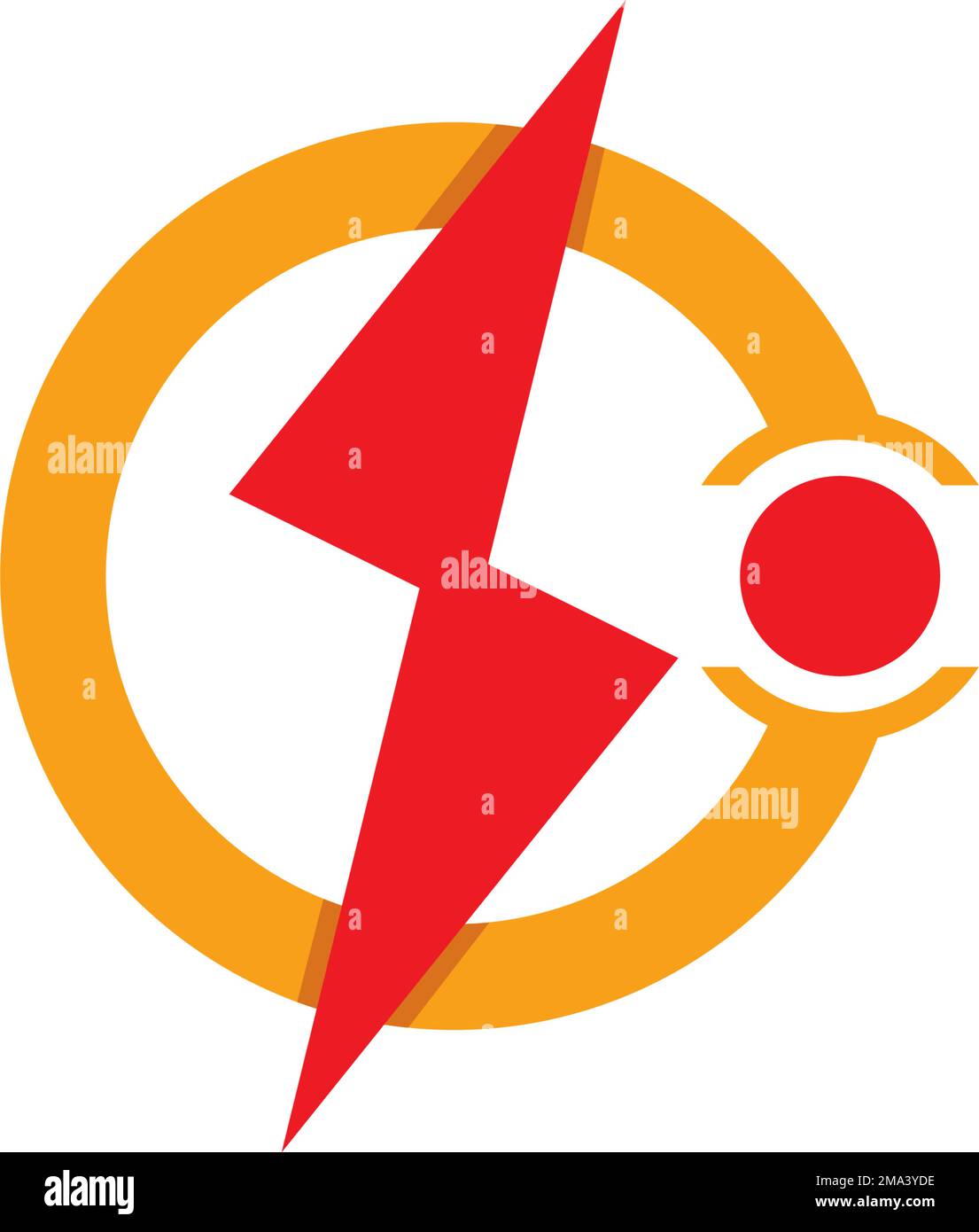 Power lightning logo. vector design template Stock Vector Image & Art ...