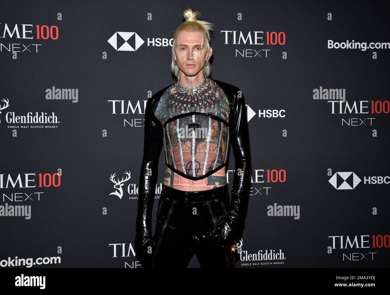 Colson Baker aka Machine Gun Kelly attends the Time100 Next list ...
