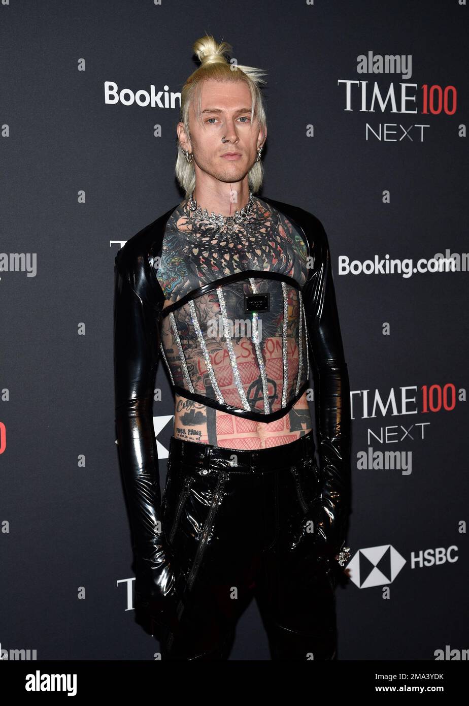 Colson Baker aka Machine Gun Kelly attends the Time100 Next list ...