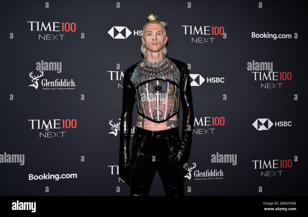 Colson Baker aka Machine Gun Kelly attends the Time100 Next list ...