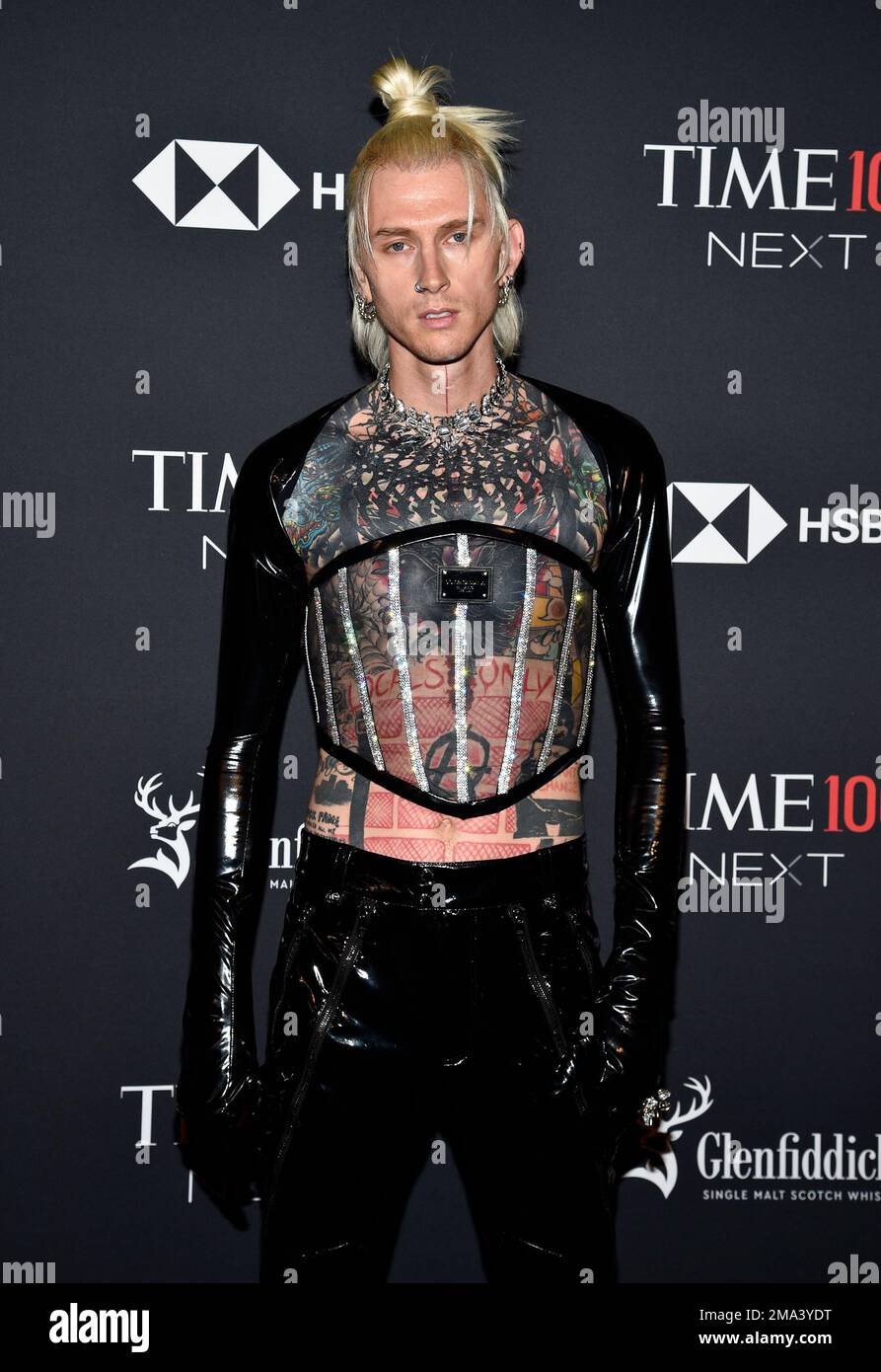 Colson Baker aka Machine Gun Kelly attends the Time100 Next list ...