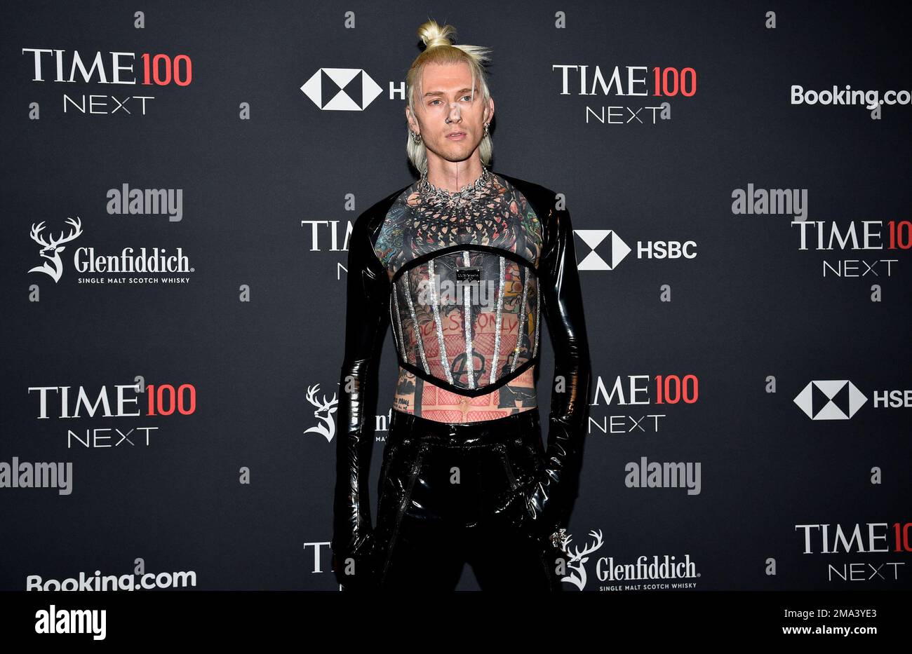 Colson Baker aka Machine Gun Kelly attends the Time100 Next list ...