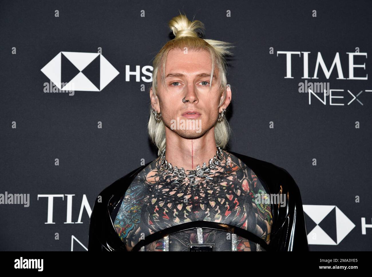 Colson Baker aka Machine Gun Kelly attends the Time100 Next list ...