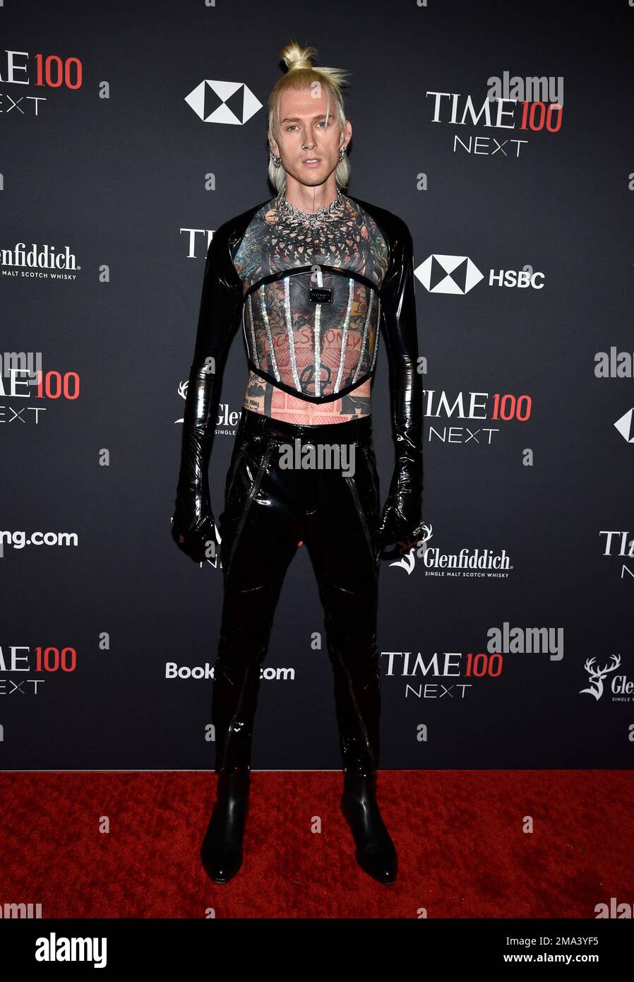 Colson Baker aka Machine Gun Kelly attends the Time100 Next list ...