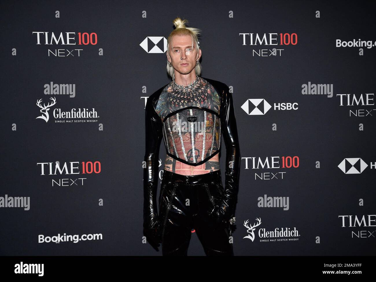 Colson Baker aka Machine Gun Kelly attends the Time100 Next list ...